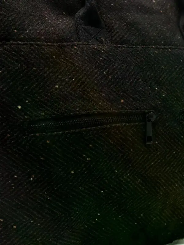 LES DEUX Herringbone-weave Wool Holdall