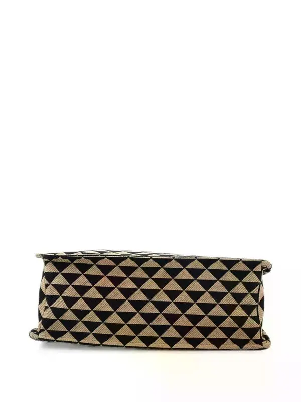 Prada Symbole Shopper Jacquard Large Tote Bag