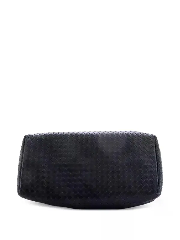 Bottega Veneta Roma Bag Intrecciato Nappa Medium Tote Bag - Black