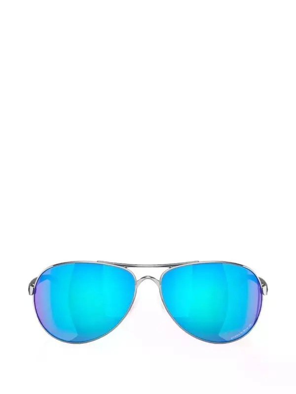 Oakley Feedback Pilot-frame Sunglasses - Silver
