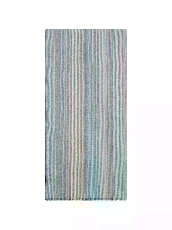 Fedeli Striped Cashmere Scarf