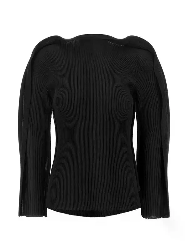 Issey Miyake Prance Sculptural-draped Sweater
