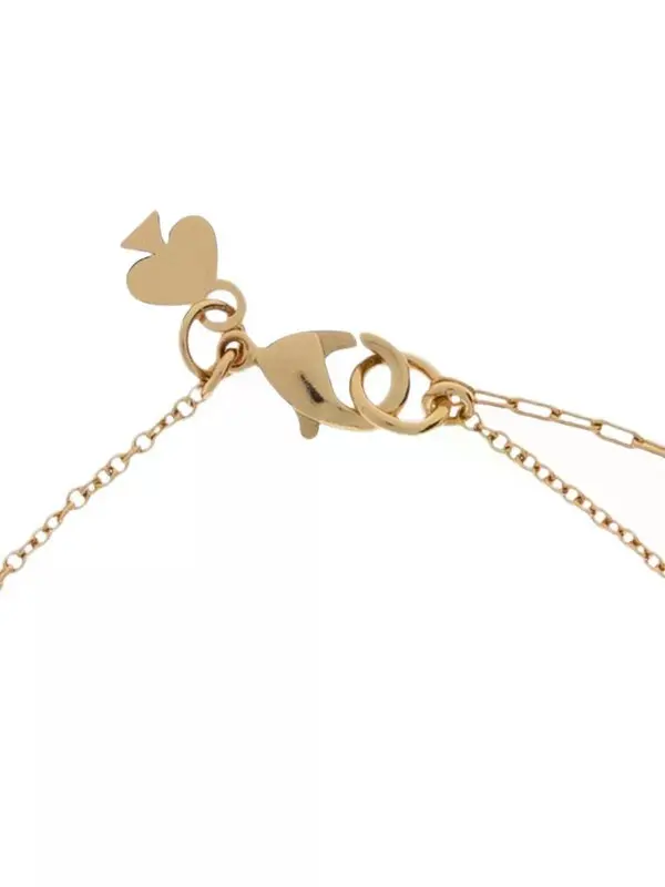 Kate Spade New York Flower Solitaire Clover-pendant Bracelet