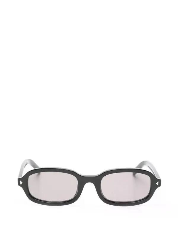 Prada Oval-frame Sunglasses - Black