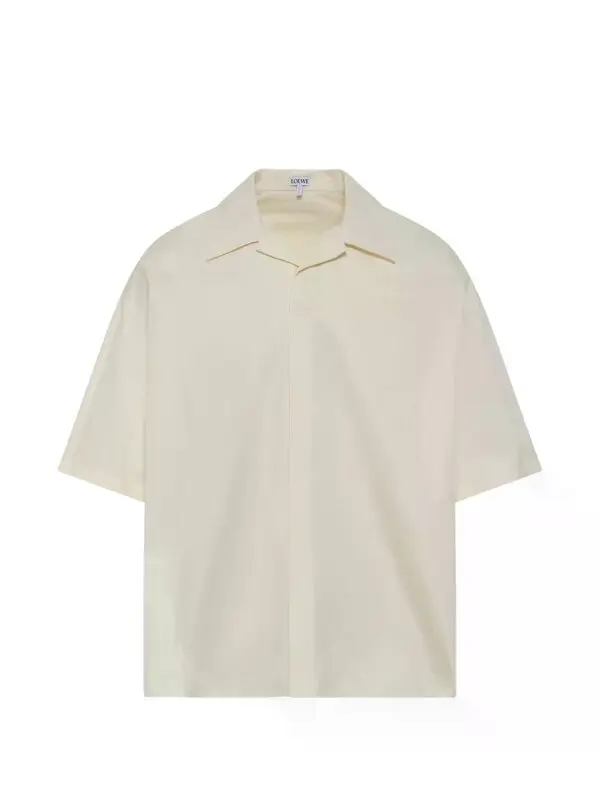 Loewe Short-sleeve Cotton Shirt