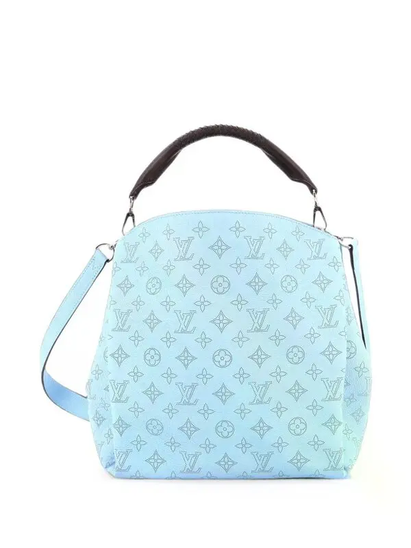 LOUIS VUITTON Babylone Handbag Mahina Leather Pm Hobo Bag