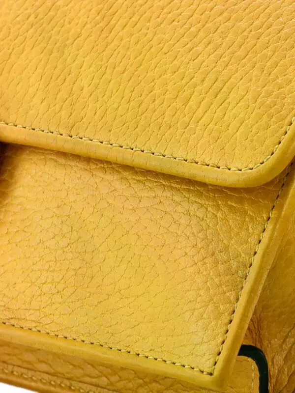 Gucci Interlocking Wallet On Chain Leather Crossbody Bag