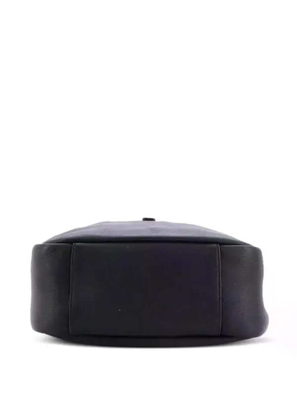 Saint Laurent Le 5 A 7 Supple Leather Small Hobo Bag - Black