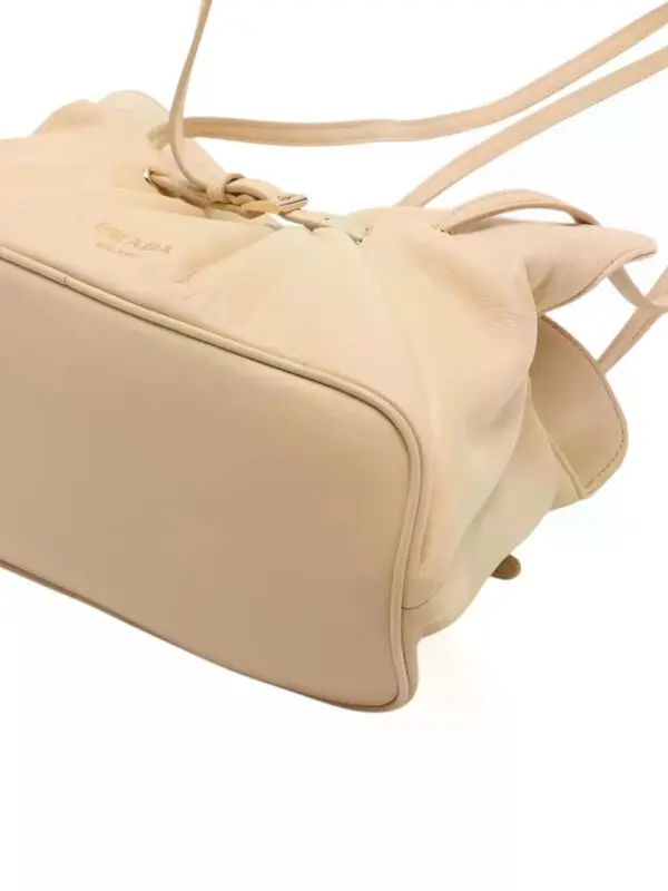 Prada 2010-2026 Small Nappa Dada Shoulder Bag - Neutrals