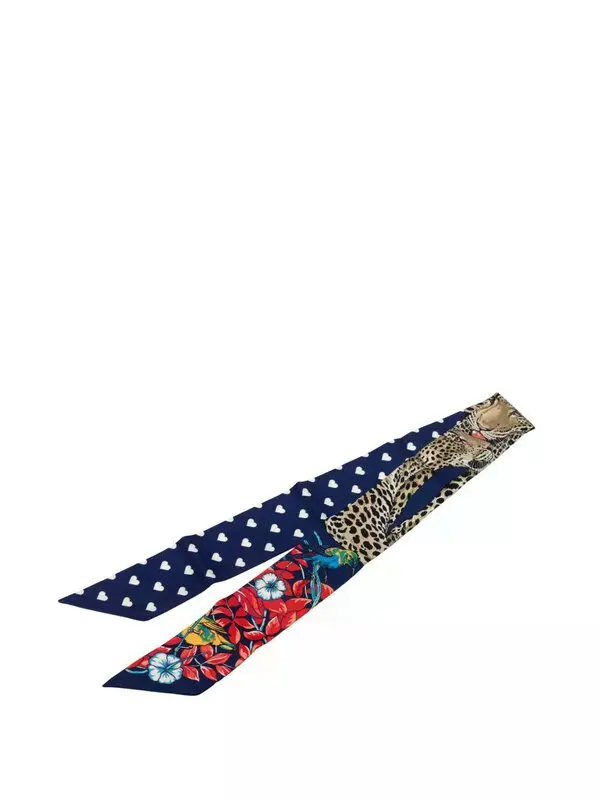Hermès 2000-2026 Jungle Love Silk Twilly Scarf Scarves