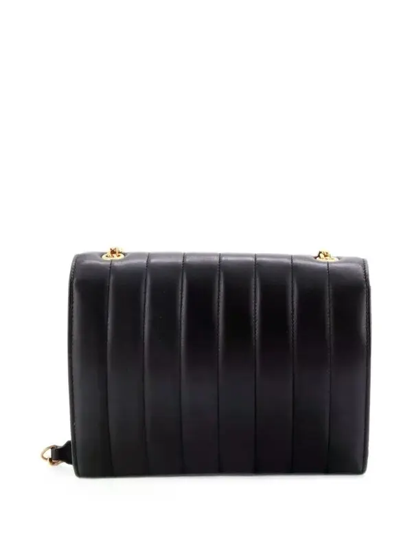 Saint Laurent Vicky Vertical Quilted Leather Medium Crossbody Bag