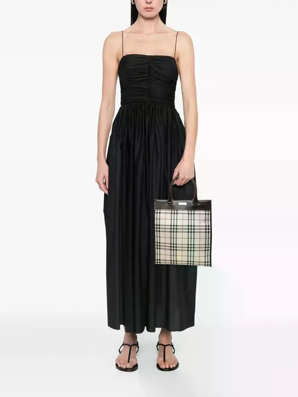 Burberry 2000-2017 House Check Canvas Tote Bag