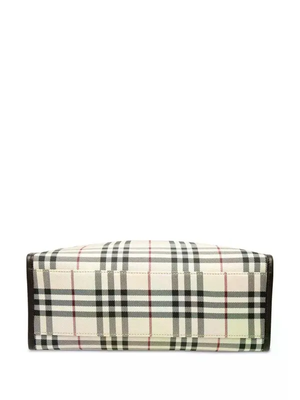 Burberry 2000-2017 House Check Canvas Tote Bag