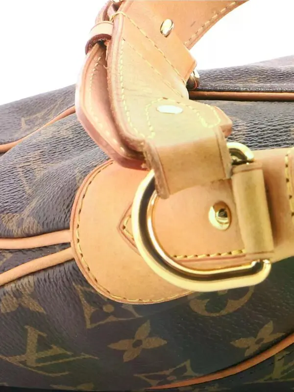 LOUIS VUITTON Thames Handbag Monogram Canvas Gm Hobo Bag