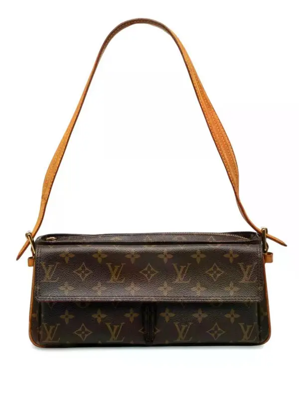 LOUIS VUITTON 2004 Monogram Viva Cite Mm Shoulder Bag - Brown