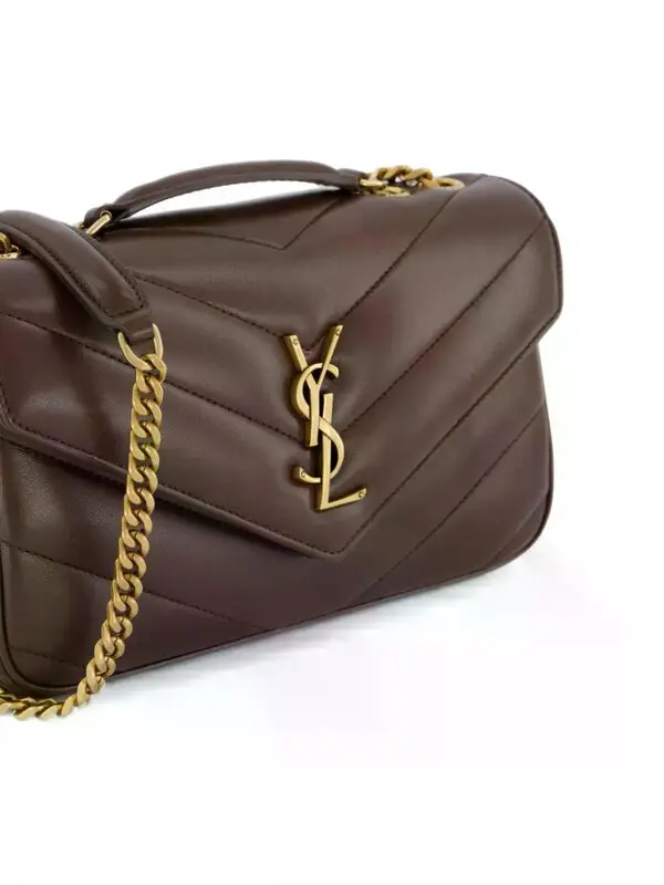 Saint Laurent Small Loulou Quilted Lambskin Shoulder Bag