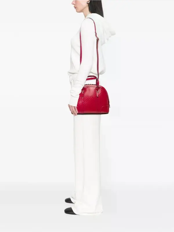 Gucci 2016-2026 Small Microguccissima Patent Nice Dome Satchel