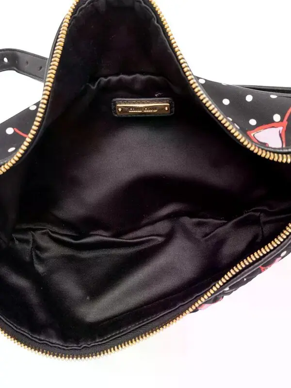Miu Miu 2010-2026 Matelasse Nylon Heart Print Belt Bag