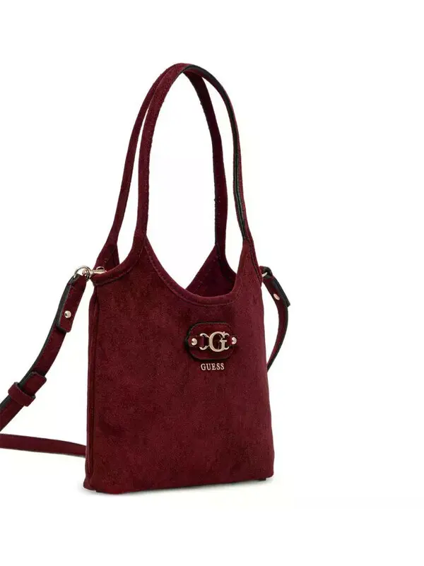 Guess Mini Samantha Logo-plaque Shoulder Bag