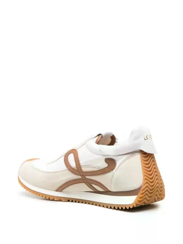 Loewe Flow Runner 2.0 In Nylon And Suede - White