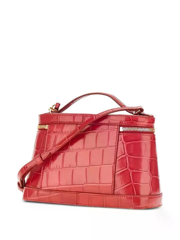 Jacquemus Croc-effect Leather Tote Bag