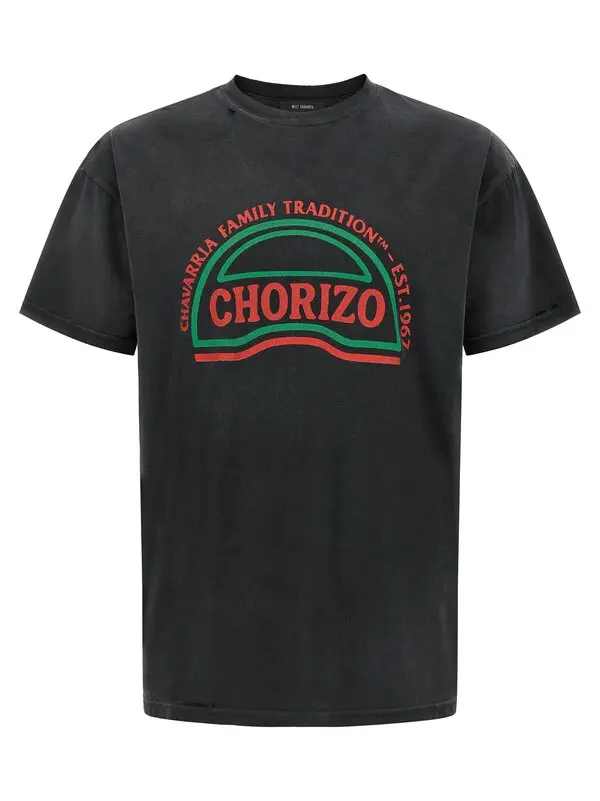 WILLY CHAVARRIA Chorizo Easy Tee' T-shirt - Black