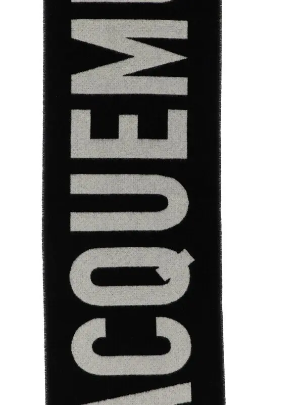 Jacquemus L'echarpe Scarf - Black