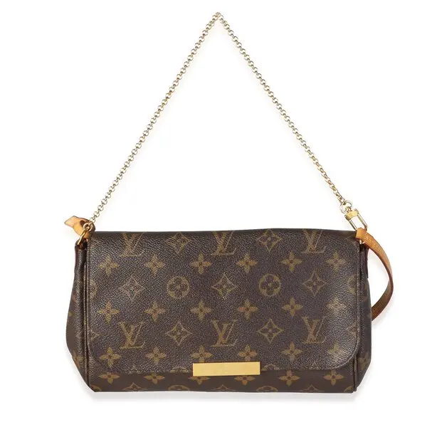 LOUIS VUITTON Monogram Canvas Favorite Mm - Brown