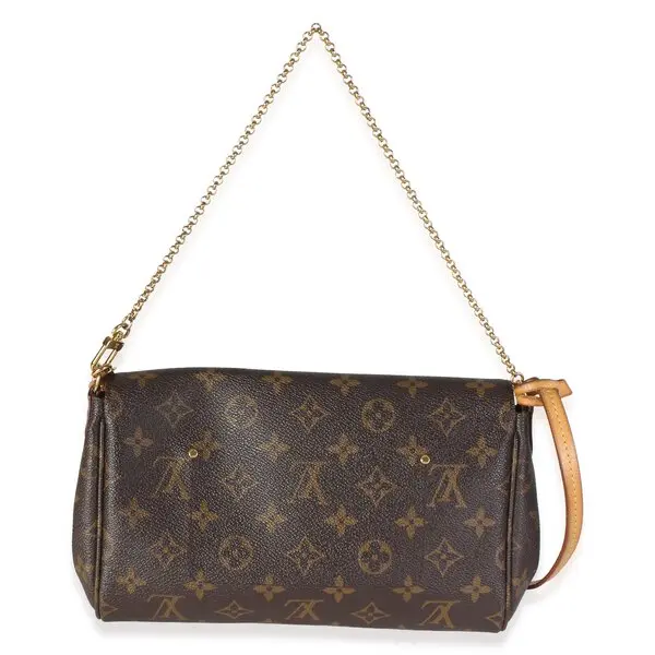 LOUIS VUITTON Monogram Canvas Favorite Mm - Brown