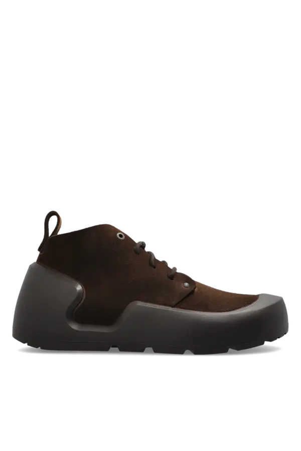 BIRKENSTOCK Reykjavik Mid Lace' Shoes - Brown