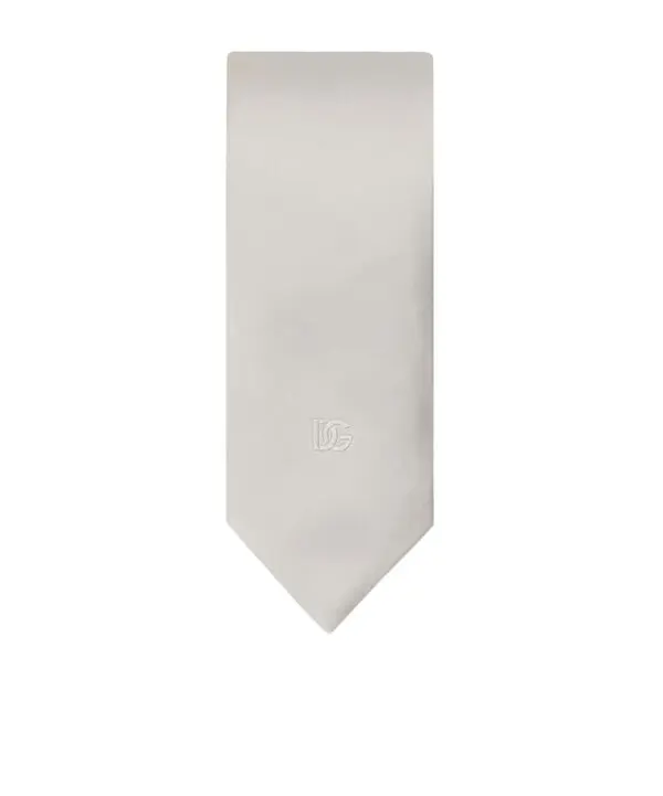 Dolce & Gabbana Dolce Gabbana Dg Logo Embroidered Sicilia Tie
