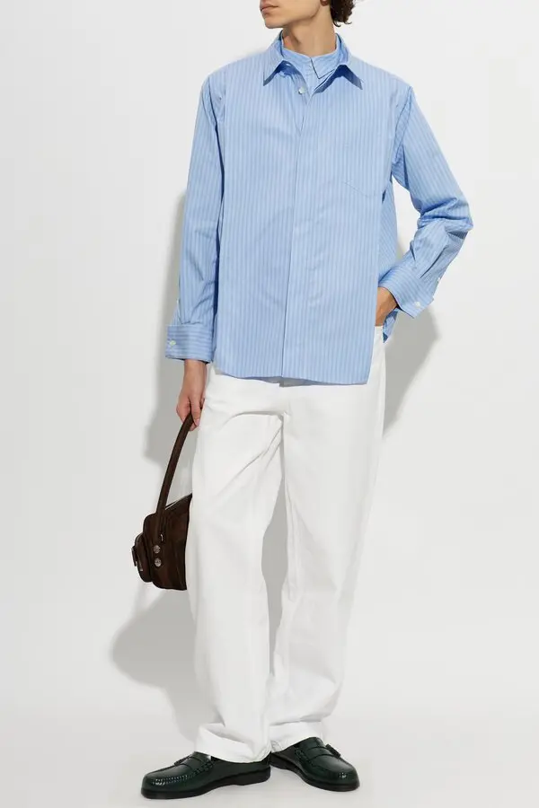 Sacai Shirt With Decorative Panel