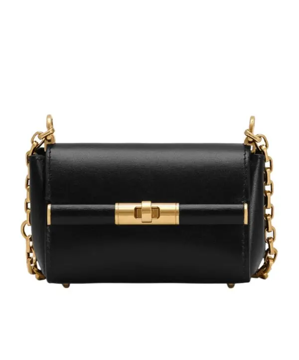 Dolce & Gabbana Mini Leather Shoulder Bag - Black