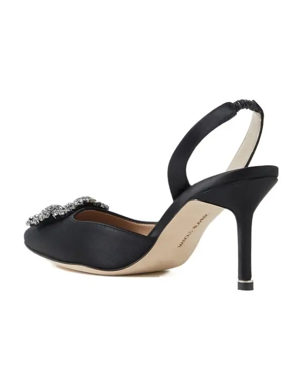 Manolo Blahnik Logo High Heels