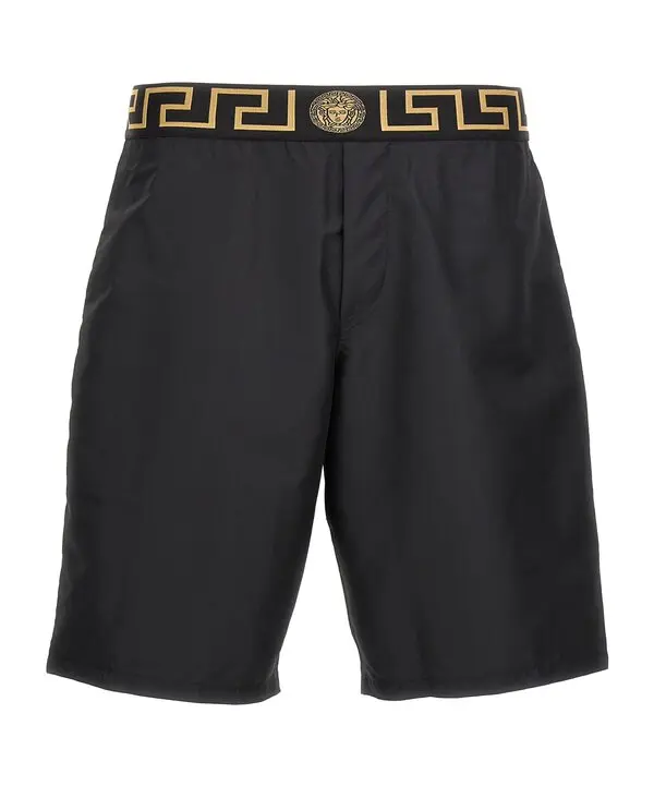 Versace Greca Border Swim Shorts