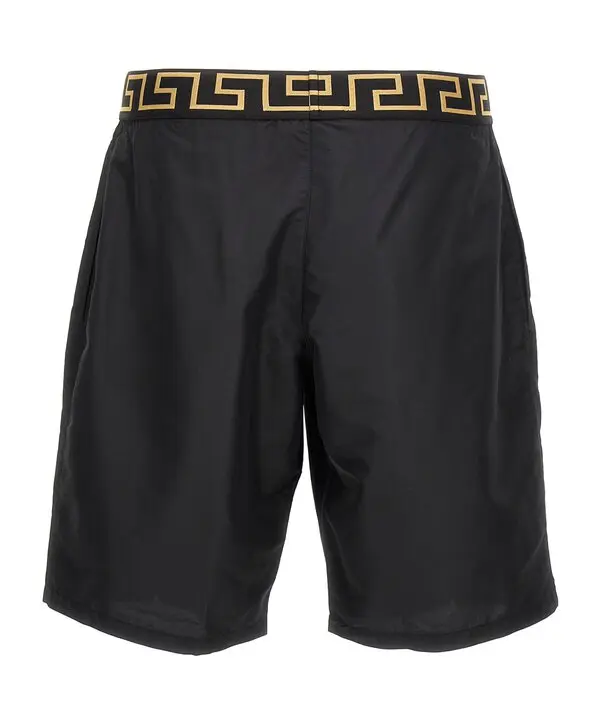 Versace Greca Border Swim Shorts