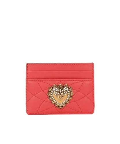 Dolce & Gabbana Dolce Gabbana Devotion Logo Plaque Cardholder