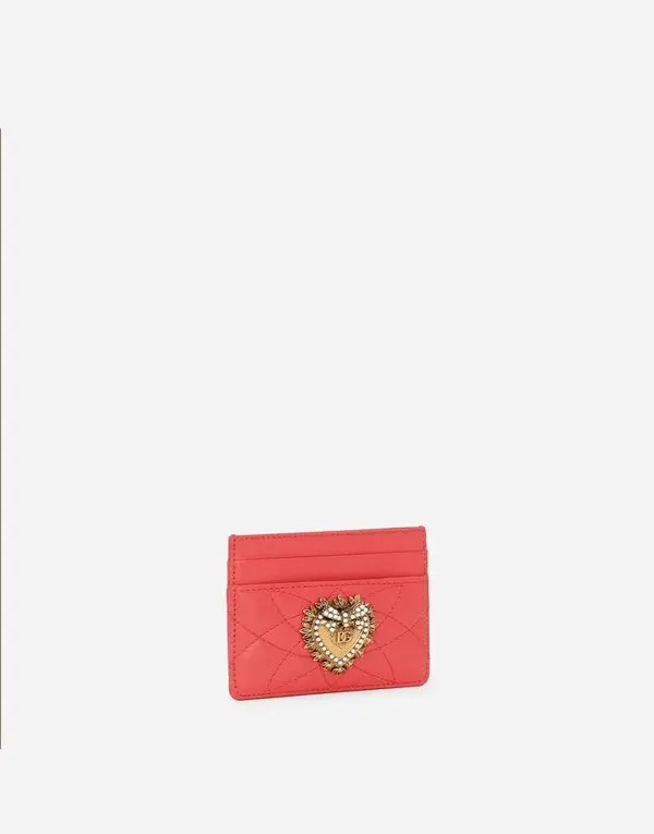 Dolce & Gabbana Dolce Gabbana Devotion Logo Plaque Cardholder