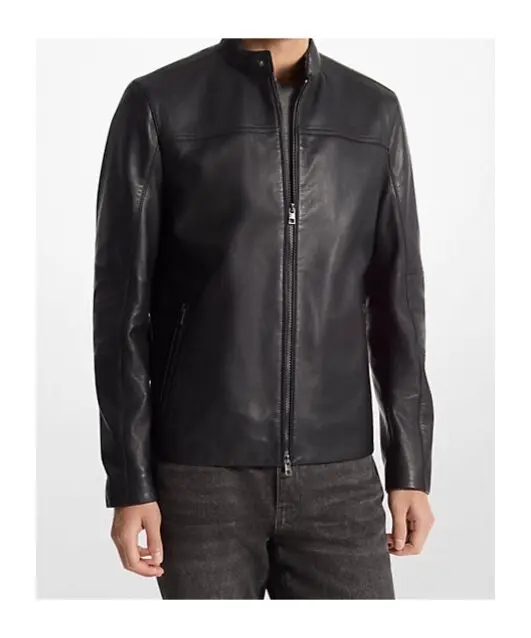 Michael Kors Zip-up Racer Jacket