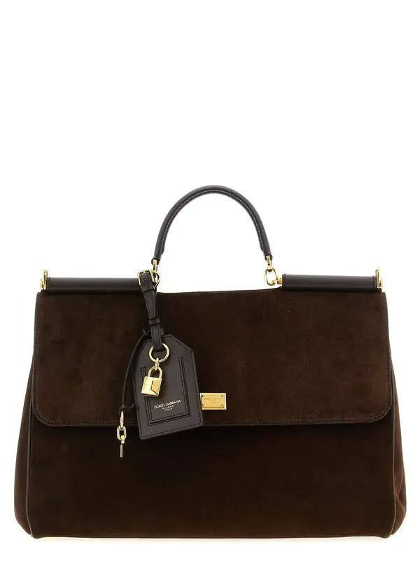 Dolce & Gabbana My Sicily' Large Handbag - Brown
