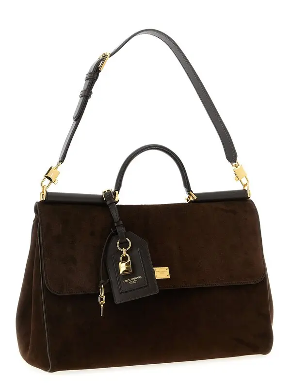 Dolce & Gabbana My Sicily' Large Handbag - Brown