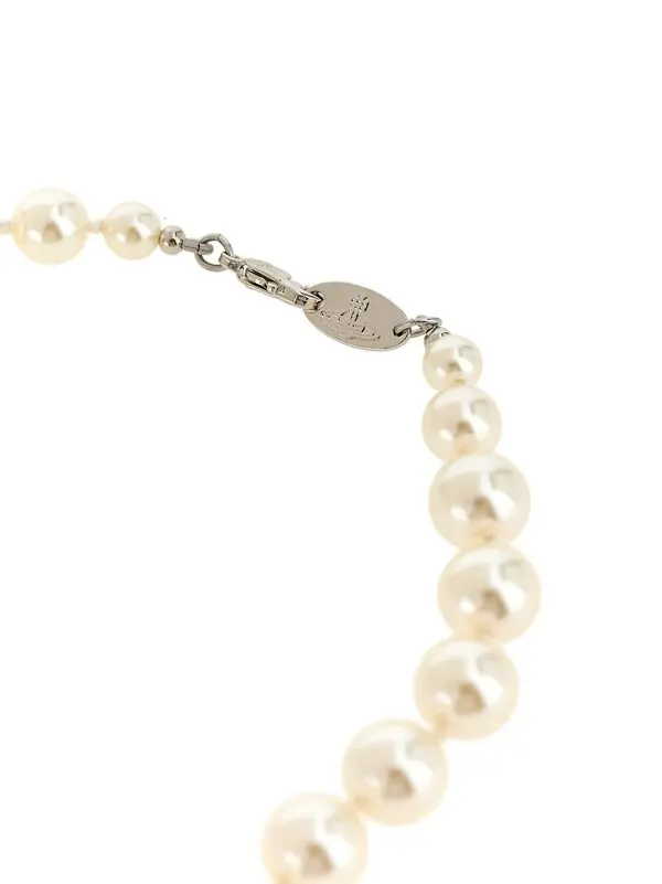 VIVIENNE WESTWOOD Man. Bas Relief Pearl' Necklace