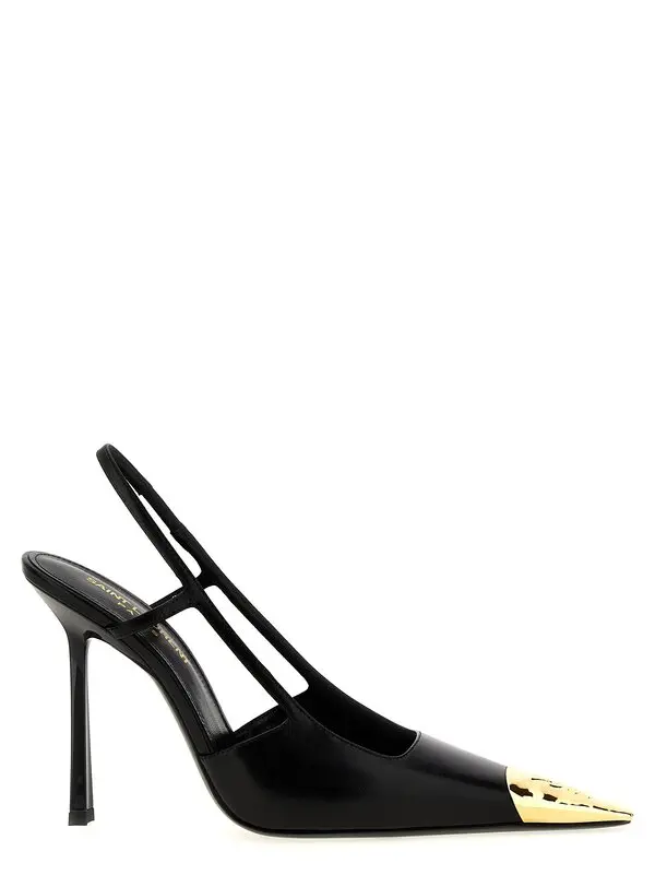 Saint Laurent Jeanne' Pumps - Black