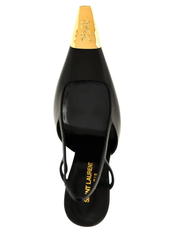 Saint Laurent Jeanne' Pumps - Black