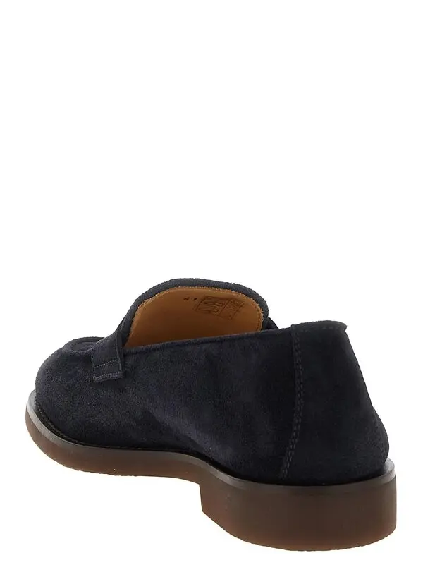 Brunello Cucinelli Penny Loafer' Loafers - Blue