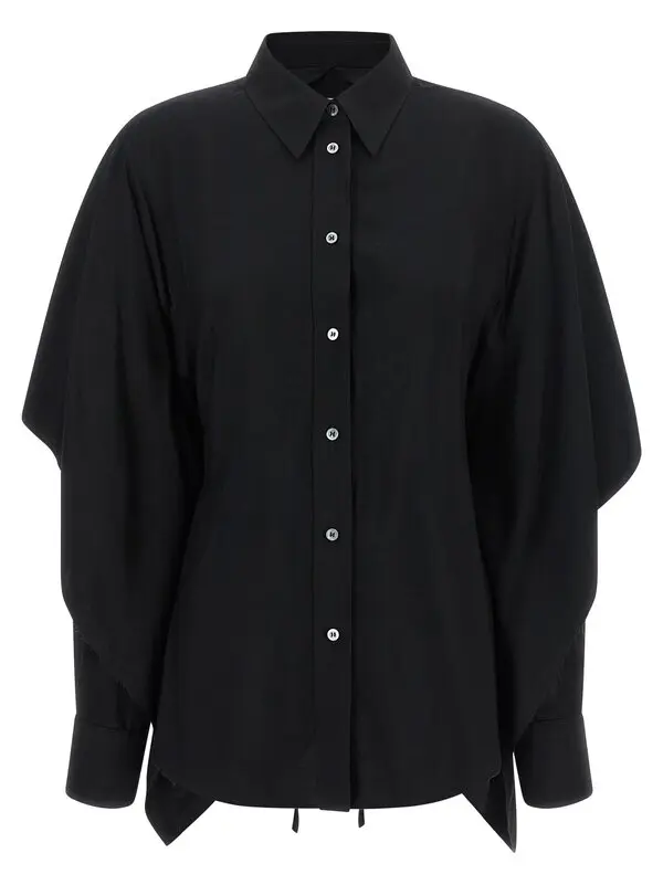 MAISON MARGIELA Cape Shirt - Black