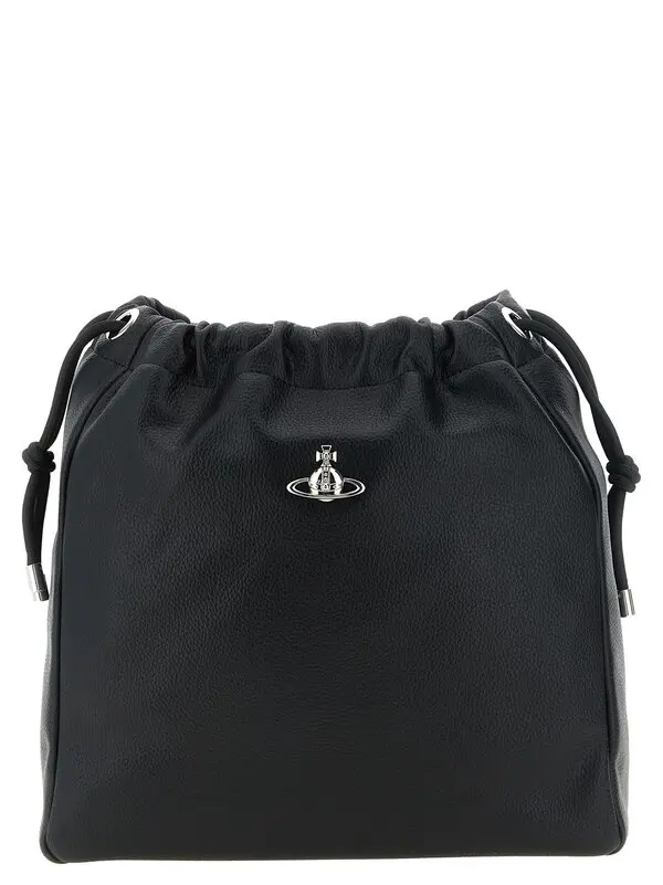 VIVIENNE WESTWOOD Hilary' Bucket Bag - Black