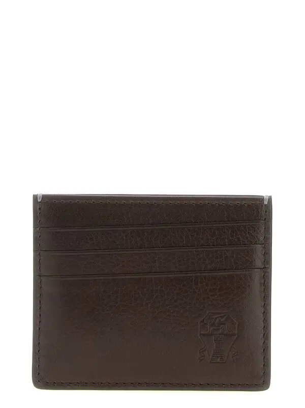 Brunello Cucinelli Leather Cardholder