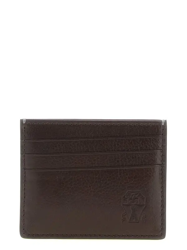 Brunello Cucinelli Leather Cardholder