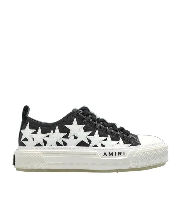 Amiri Glitter Stars Court Low Sneakers
